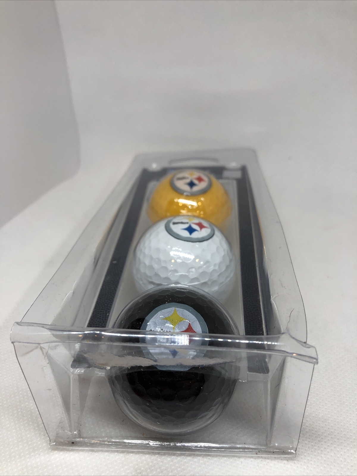Pittsburgh Steelers Golf Balls NFL 3 Ball Clam Pack NEW | eBay