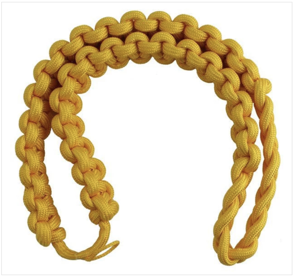 GENUINE U.S. ARMY SHOULDER CORD: 2723 INTERWOVEN COLORS(OFFICIAL ...