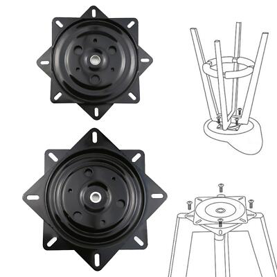 Bar Stools Swivel Plate Hardware Rotating Base Sturdy Sofa | eBay Australia