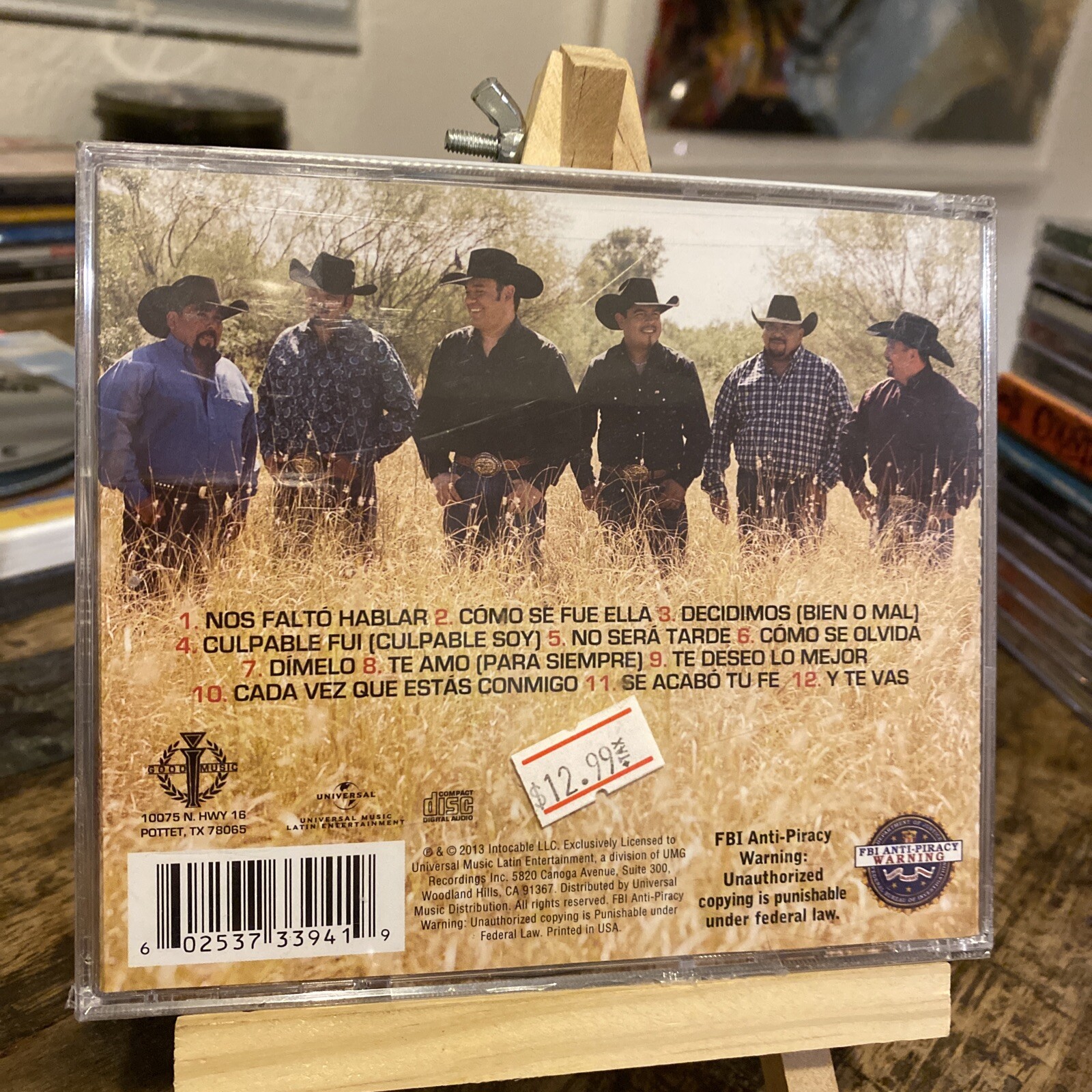 En Peligro de Extinción by Intocable (CD, Apr-2013, Fonovisa) for sale ...