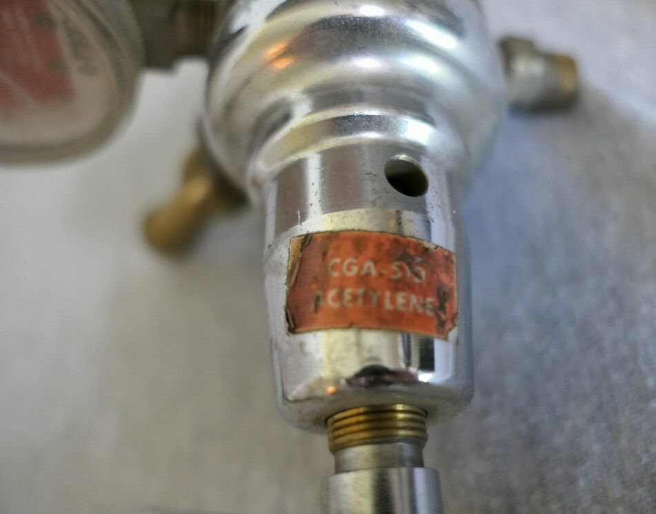 L-Tec 91A4 R-2715510 Acetylene Gas Regulator Welding Gauge 350 psig ...