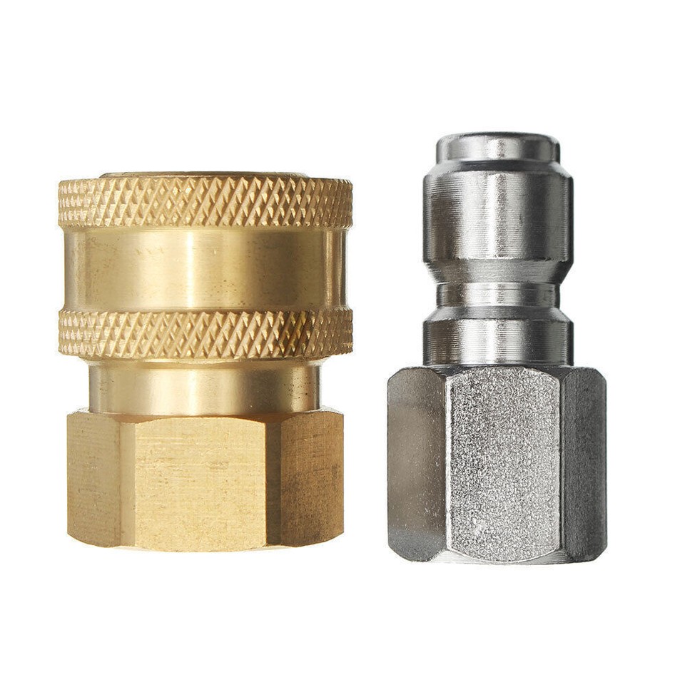 Quick Release Coupler Connector Fitting for High Pressure Washer Gun ...