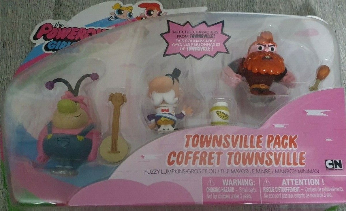 Les Powerpuff Girls Fuzzy Lumpkins Powerpuff Girls Figure Townsville