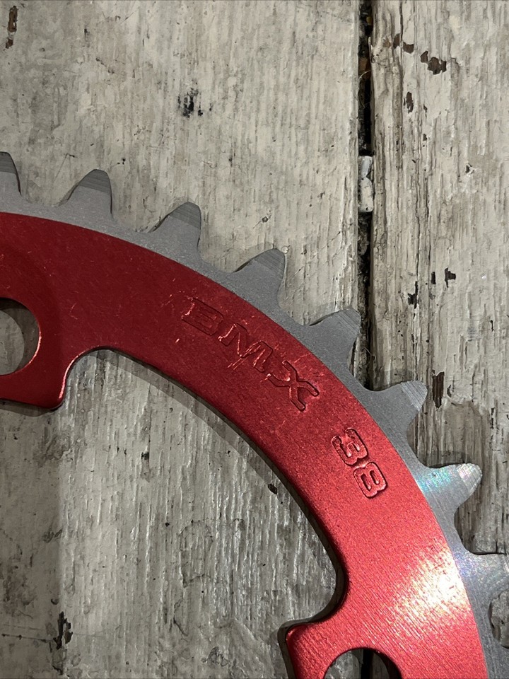 NOS Old school BMX Vintage SUGINO 38T RED Chainring | eBay
