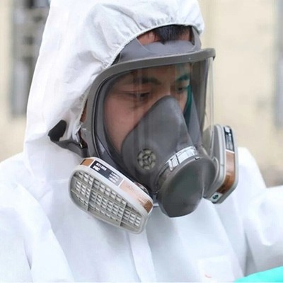 Face Cover Respirator Mask Facepiece for Welding Painting Sanding ...