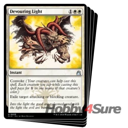Devouring Light X4 M/NM Magic: The Gathering MTG Ravnica Remastered | eBay