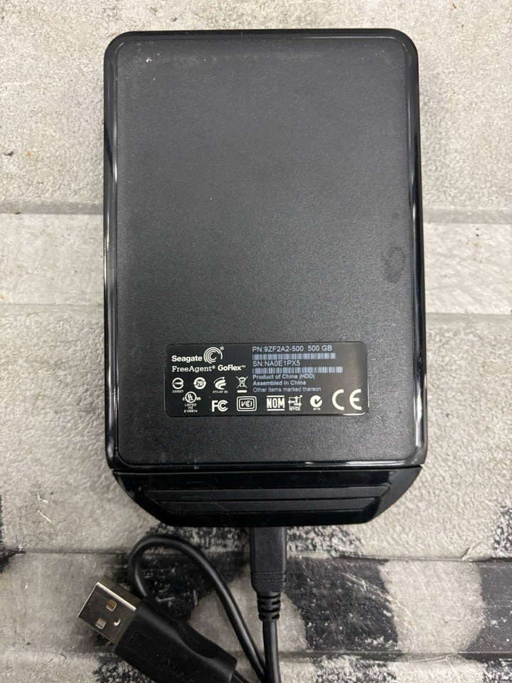 Seagate FreeAgent GoFlex 500 GbHHD External Hard Drive Portable USB ...