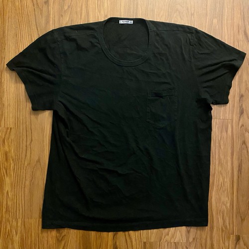 Buck Mason Pocket Basic Black Tee Shirt Made In USA Men’s XL Spring Summer | eBay