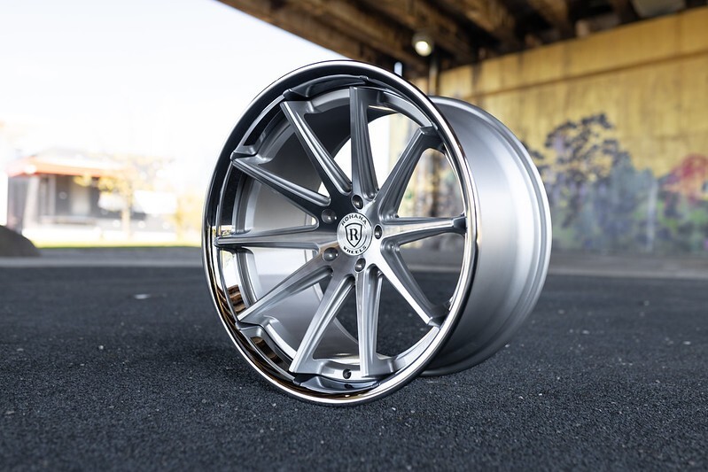 19" ROHANA RFC10 MACHINE SILVER WHEELS FOR BMW E46 M3 | eBay