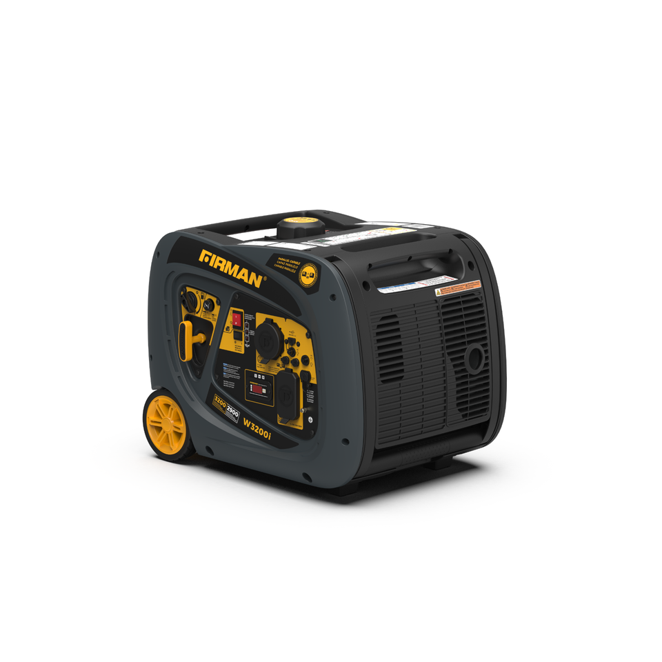 FIRMAN W02981F 3200/2900 Watt Recoil Start Inverter Generator ...