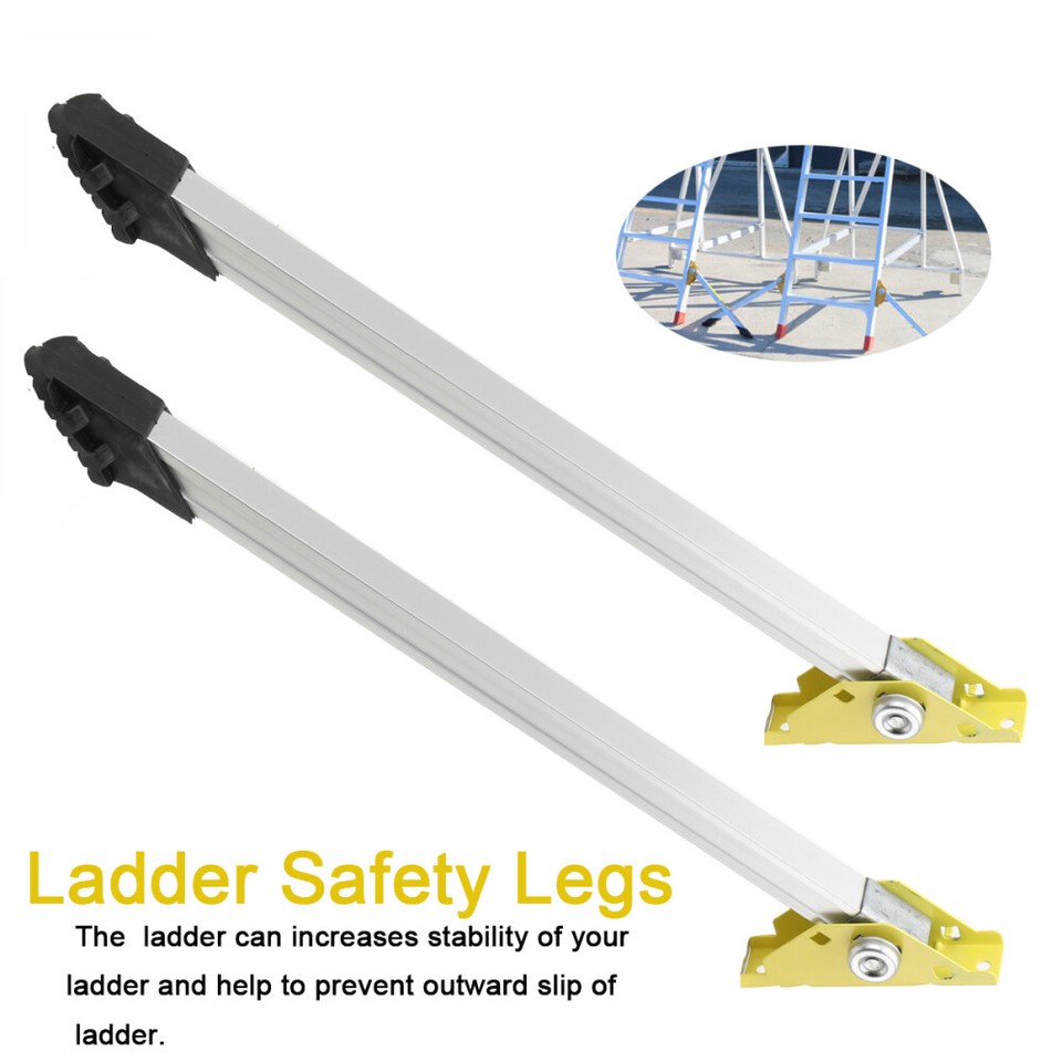 1 Pair Ladder Stabilizer Ladder Safety Legs Anti-Slip Stabilizer 200kg ...