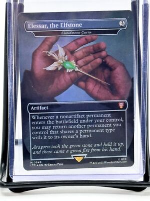 MTG Commander: LOTR Elessar, the Elfstone (Cloudstone Curio) 349 | eBay