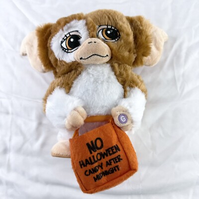 Gemmy Gizmo Musical Waddler Halloween Animated Plush Treat w Candy Sack ...