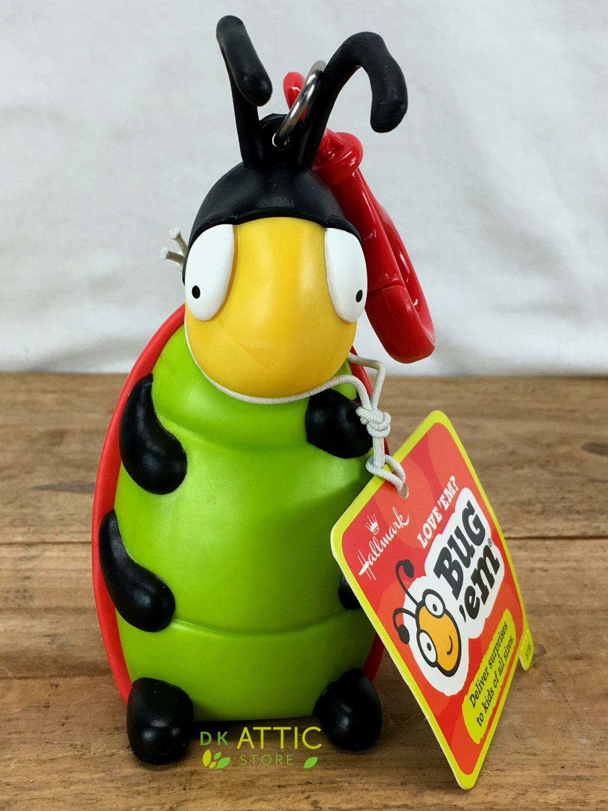 Hallmark Bug'em Lady Bug Squeeze Open Pouch Reusable Gift Bag ...