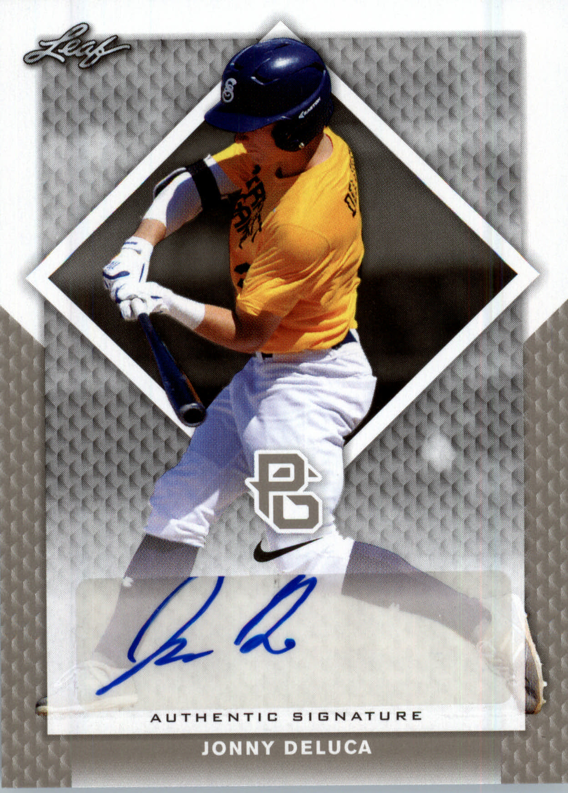 Jonny Deluca 2016 Leaf Perfect Game Autograph NIKE AAmerican Auto ...