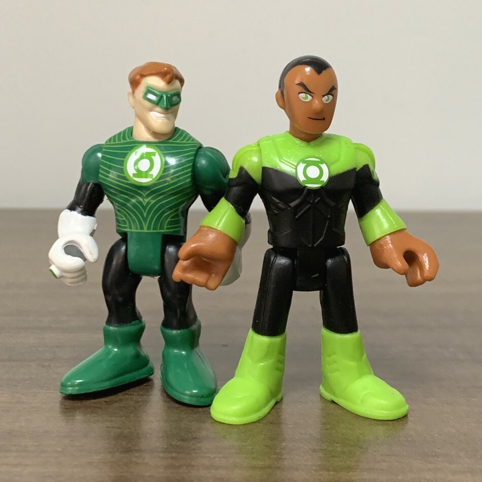 Sets Of Imaginext Super Friends Power Rangers Blind Bags figure Heroes ...