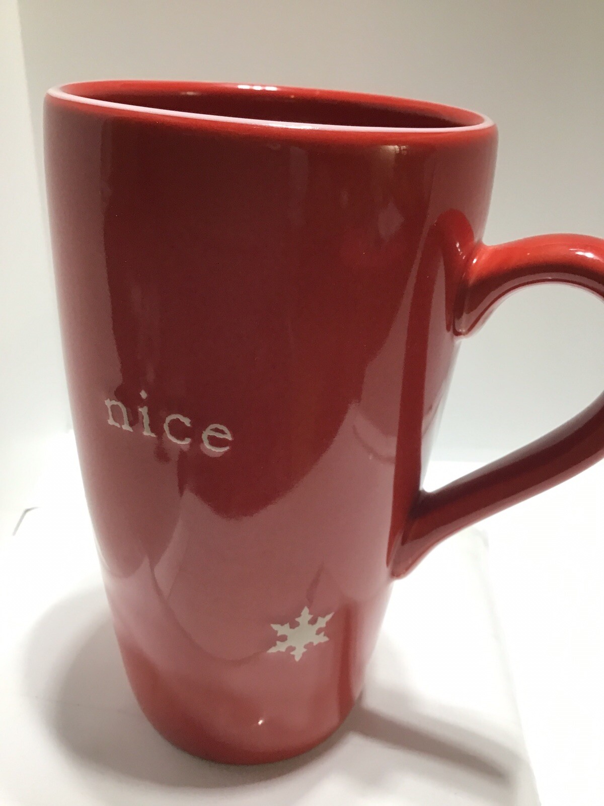 NAUGHTY NICE COFFEE MUG. TALL TEA CUP MUG. Art Deco Print Mug. B217 | eBay