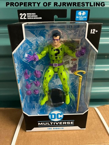 McFARLANE TOYS DC THE RIDDLER CLASSIC MULTIVERSE 7" ACTION FIGURE MIB ...