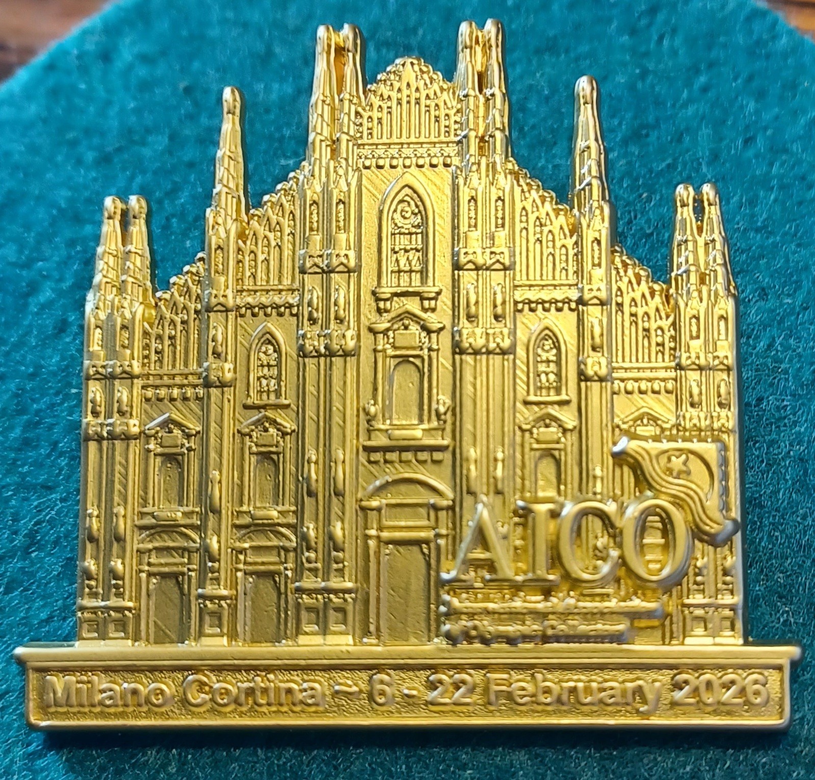 Milano Cortina Olympic Pin: AICO Olympic Pin 2026 Milano Cortina AICO ...