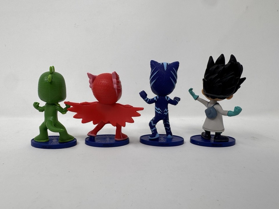 PJ Masks 3” Collectible Figure Lot – Gekko Owlette Catboy Romeo | eBay