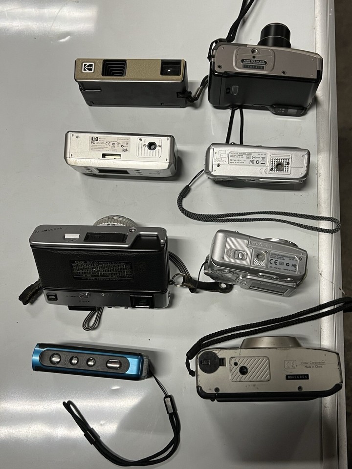 Assorted Cameras Lot of 8 *untested* AS-IS | eBay