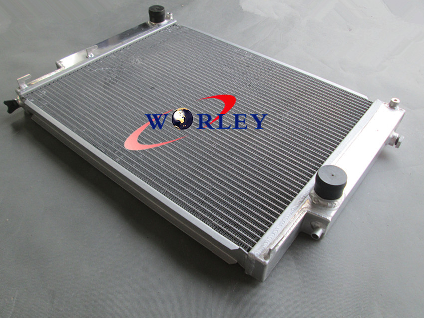Aluminum Radiator+shroud & fan for BMW E36 M3 / Z3 /325TD /320 323 328 ...