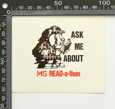 VINTAGE 1980S MS READ-A-THON AUSTRALIA SOUVENIR ADVERTISING PROMO ...