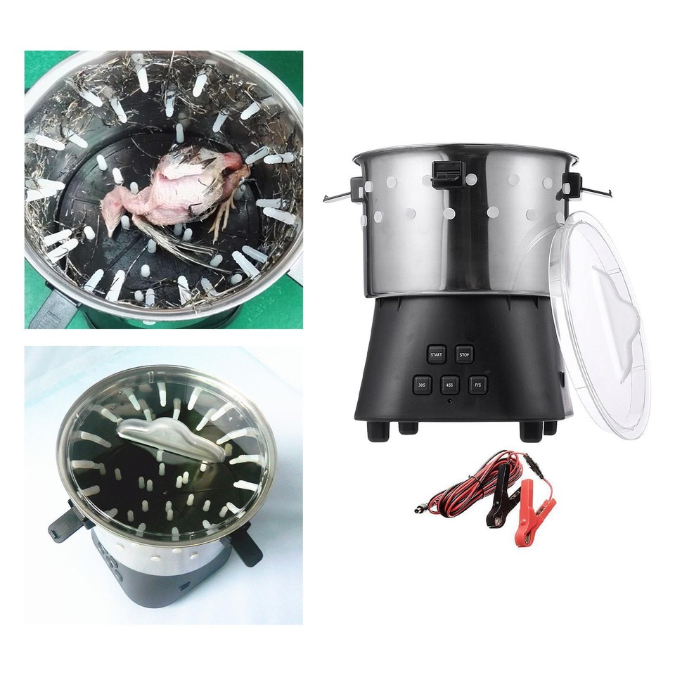 Poultry Plucker Small Chicken Birds Depilator Plucking Machine Dove ...