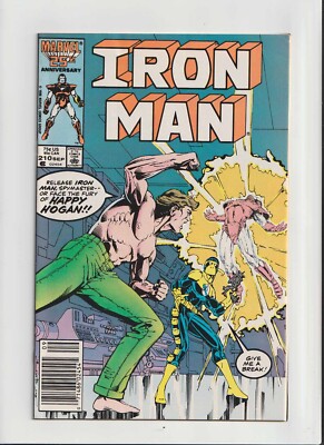 Iron Man #210 (1986) Happy Hogan Appearance "Happy's Story" | eBay