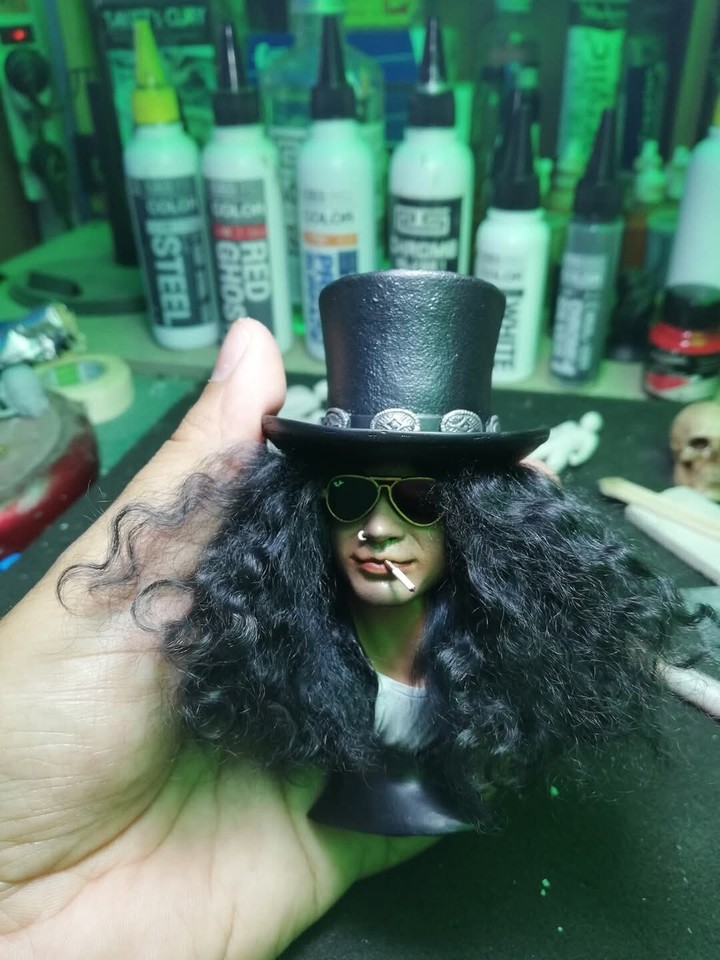 1/6 Custom Slash Head Sculpt Only | eBay