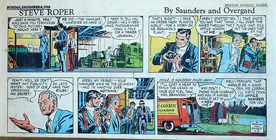 Steve Roper & Mike Nomad - full color Sunday comic page - December 8 ...