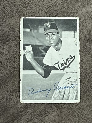 1969 Topps Deckle Edge Rod Carew #12 VG-EX HOF Minnesota Twins | eBay
