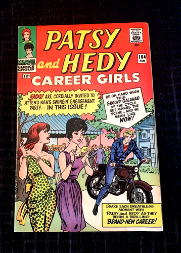Patsy And Hedy Career Girls # 104 1966 Marvel Comics | eBay