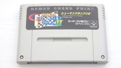Super Famicom Games SFC " Human Grand Prix II " TESTED /660846 | eBay