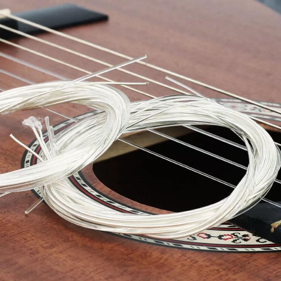 Classical Guitar Strings - Normal Nylon Guitar Strings - Full Set ...