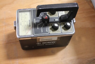 Bicron Micro Analyst Radiation Survey Meter AS IS | eBay
