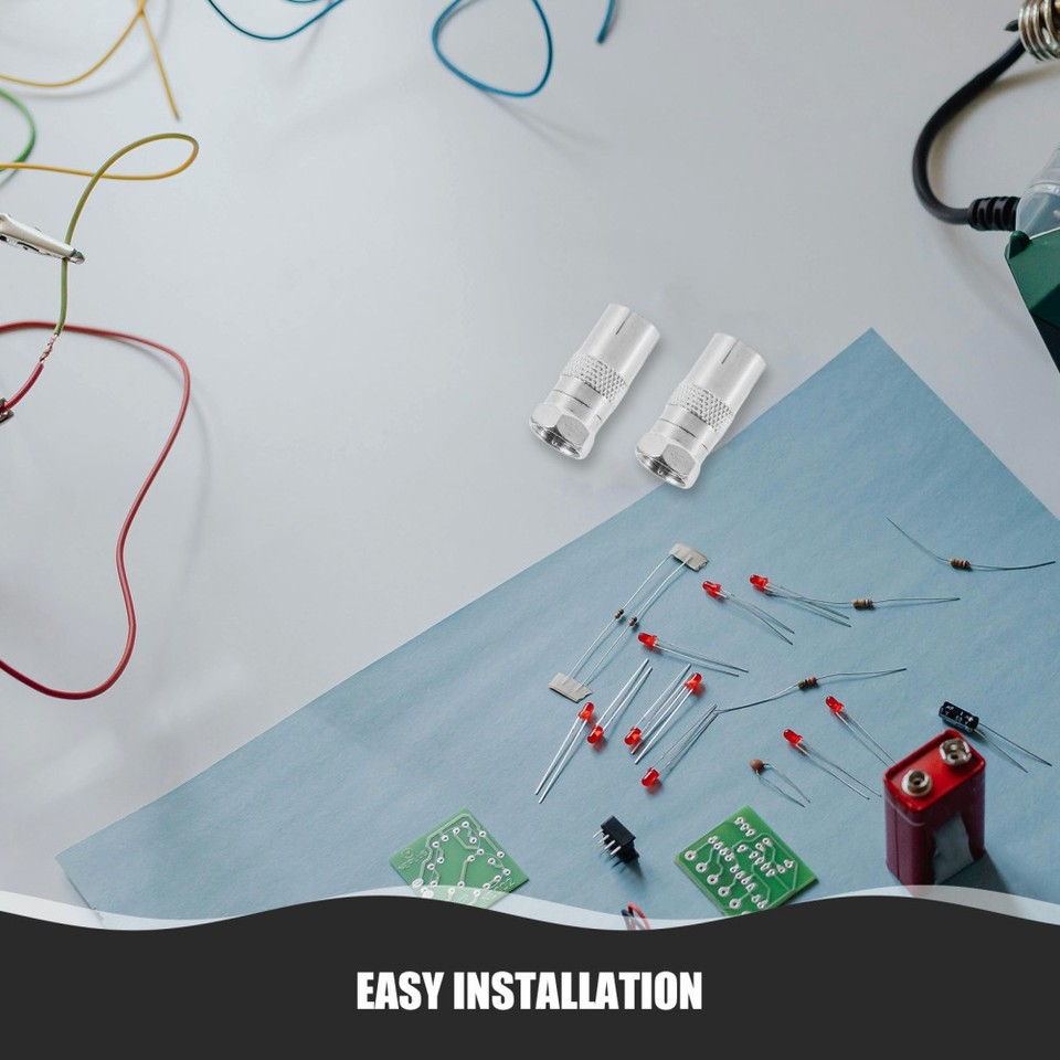 16 Pcs Coaxial Connector Cable Coupler Antenna Connection Adapter ...