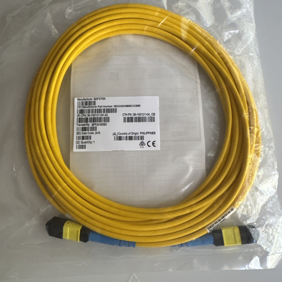 Cisco Fiber Patch Cord 15454-MPO-MPO-6 | eBay