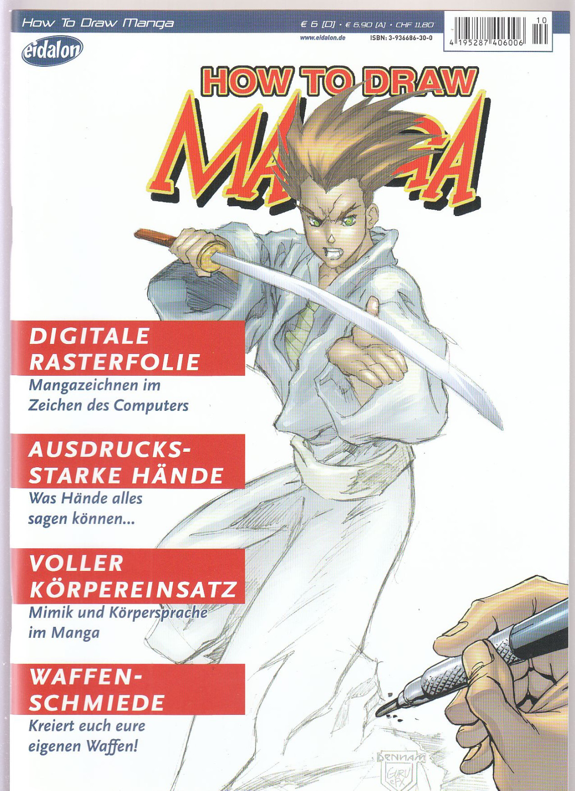 How to Draw Manga Hefte Comic Nr. 2 - 19 zur Auswahl Eidalon Verlag ...