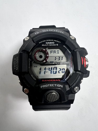 Casio G-SHOCK Rangeman Men's Black Watch GW-9400 Model 3410 Working ...