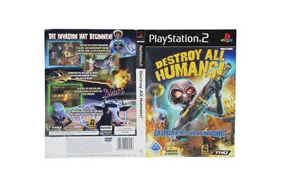 Destroy all Humans - Playstation 2 - Spiel Hüllen Cover | eBay.de