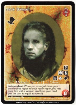 Jack Dawson Samedi Bloodlines V:TES VTES Vampire CCG | eBay