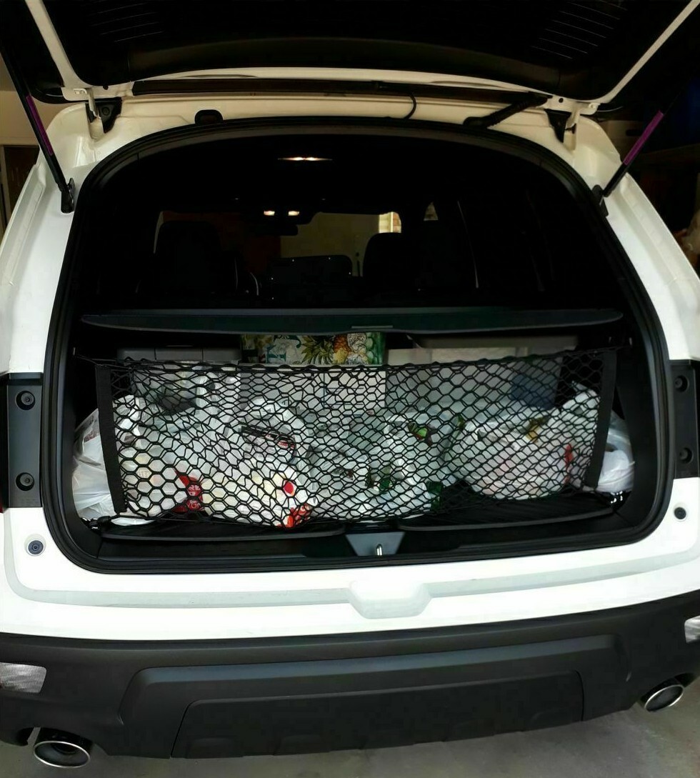 Trunk Envelope Style Organizer Cargo Net for HONDA PASSPORT 2019-2025 ...