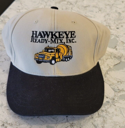 New Hawkeye Ready Mix Baseball Trucker Cap Hat Black Gray Strap Back ...