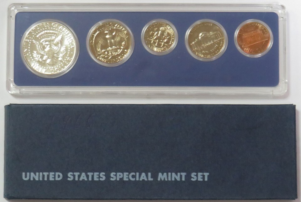1966 SMS USA 5 COIN SPECIAL MINT SET OGP | eBay