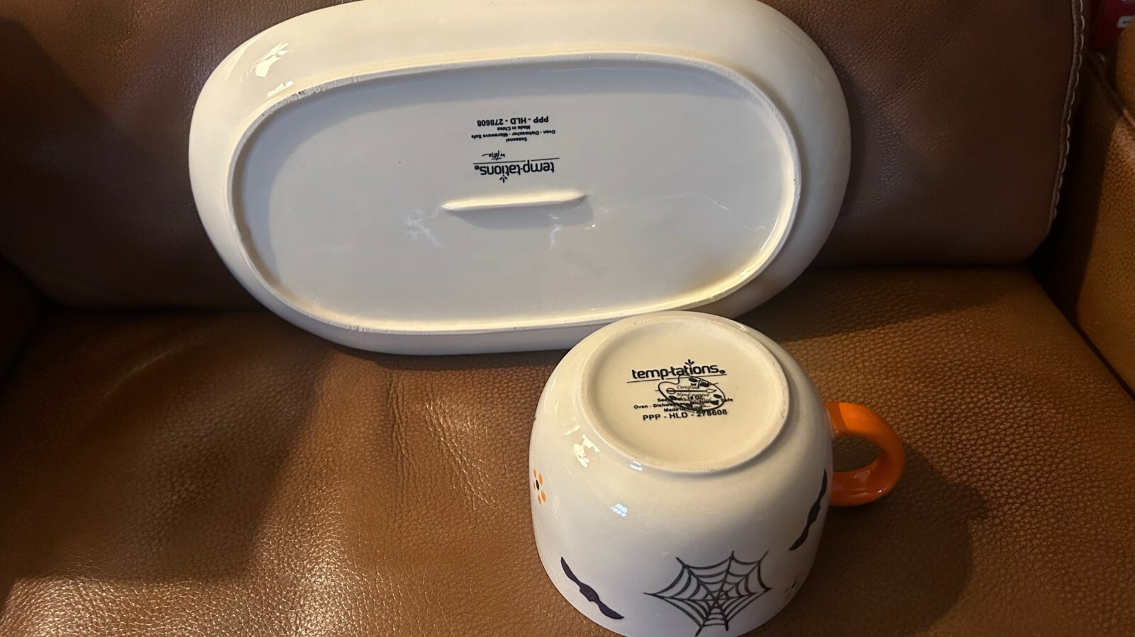 Temptations Halloween Boofetti Tray & Mug or Cup | eBay