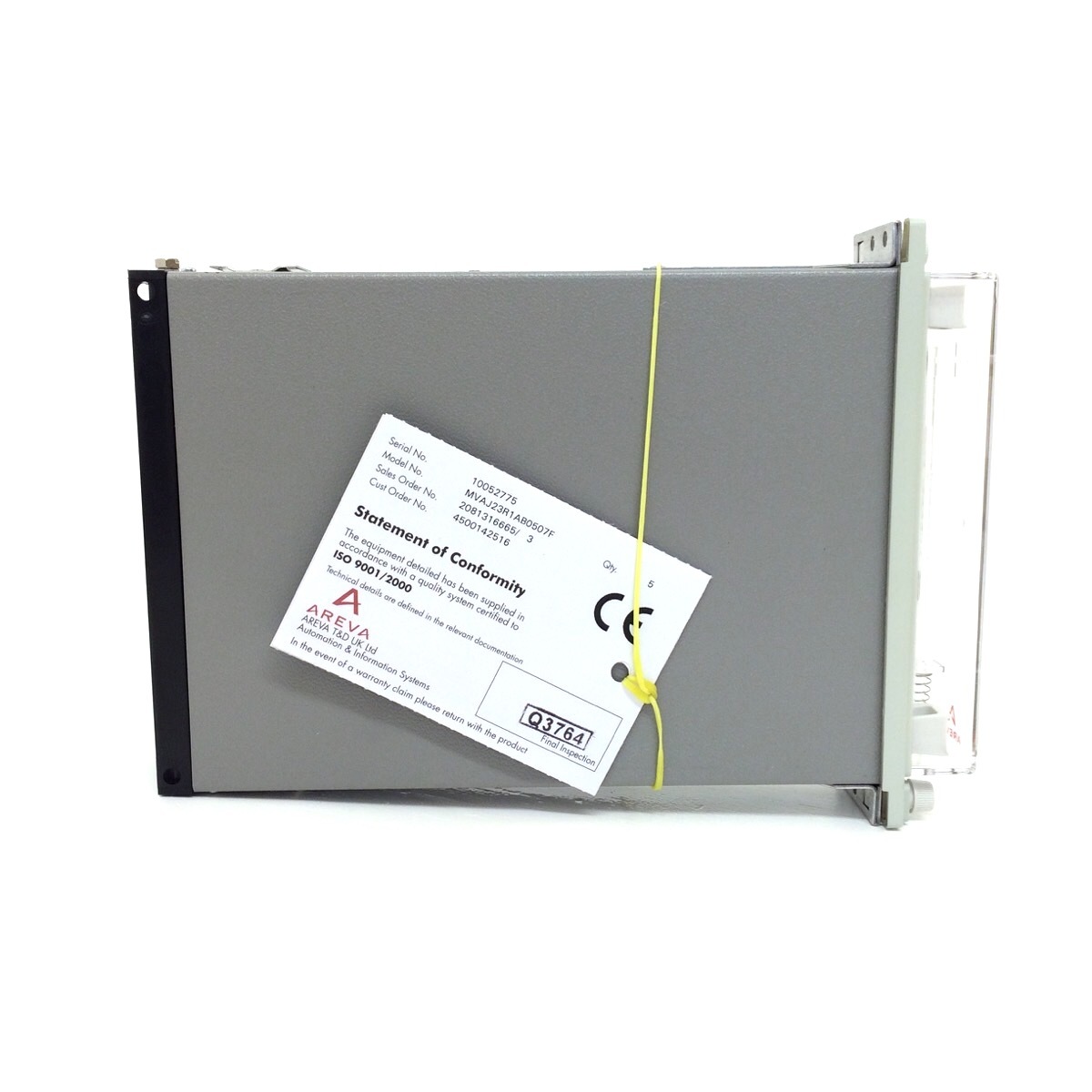 MVAJ Relay Auxiliary MVAJ23R1AB0507F AREVA ALSTOM 48VDC MVAJ | eBay UK