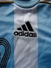 Adidas 2006-2008 World Cup Argentina Lionel Messi #19 Home Kit Jersey ...
