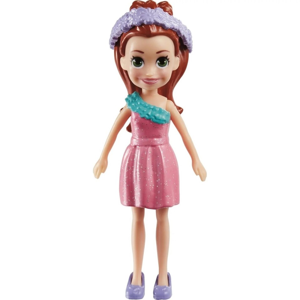 POLLY POCKET ACTIVE POSE DOLLS 9cm TRENDY OUTFIT ACCESSORIES SHANI LILA ...