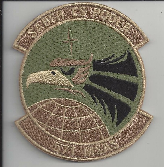 PATCH USAF 571ST MSAS MOBILE SUPPORT ADVISORY SQUADRON J | eBay